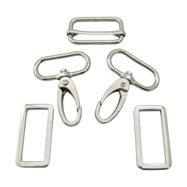 Bag Making Hardware Kit, size 11/4" (32mm), available in two colours w ...