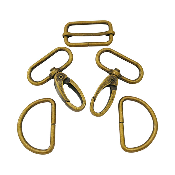 Bag Making Hardware Kit, size 11/2" (38mm), available in two colours w ...