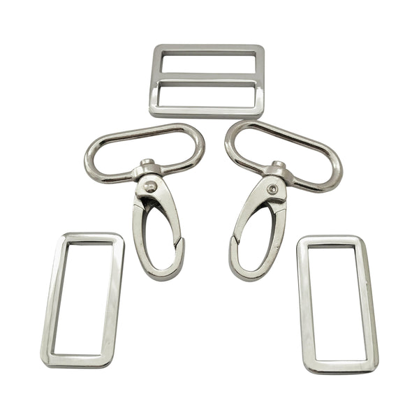 Bag Making Hardware Kit, size 11/2" (38mm), available in two colours w ...