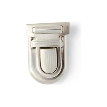 Silver Tuck Lock, 25mm – Bobbin Girl Bag Making Supplies